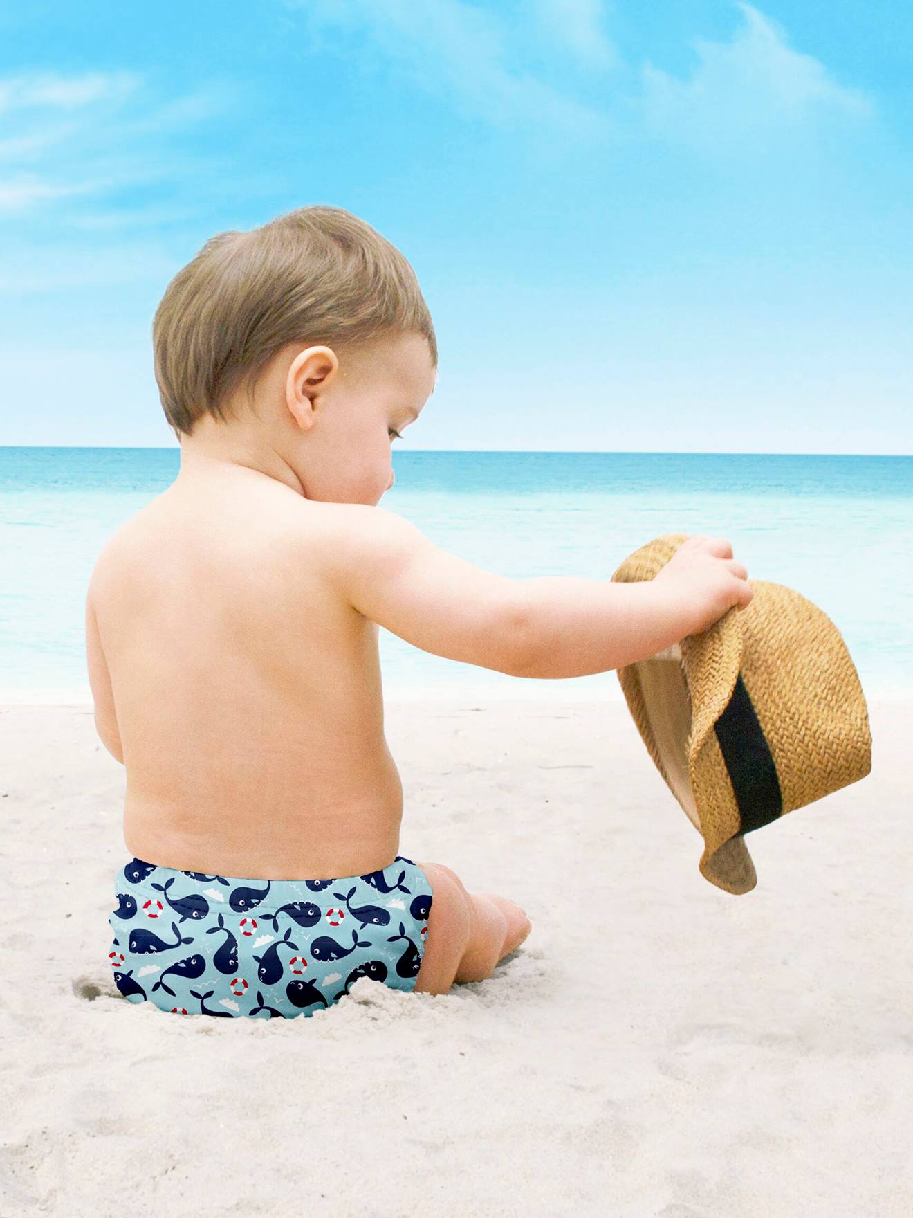 Waschbare Windeln - Trainerhosen für Baby - vertbaudet