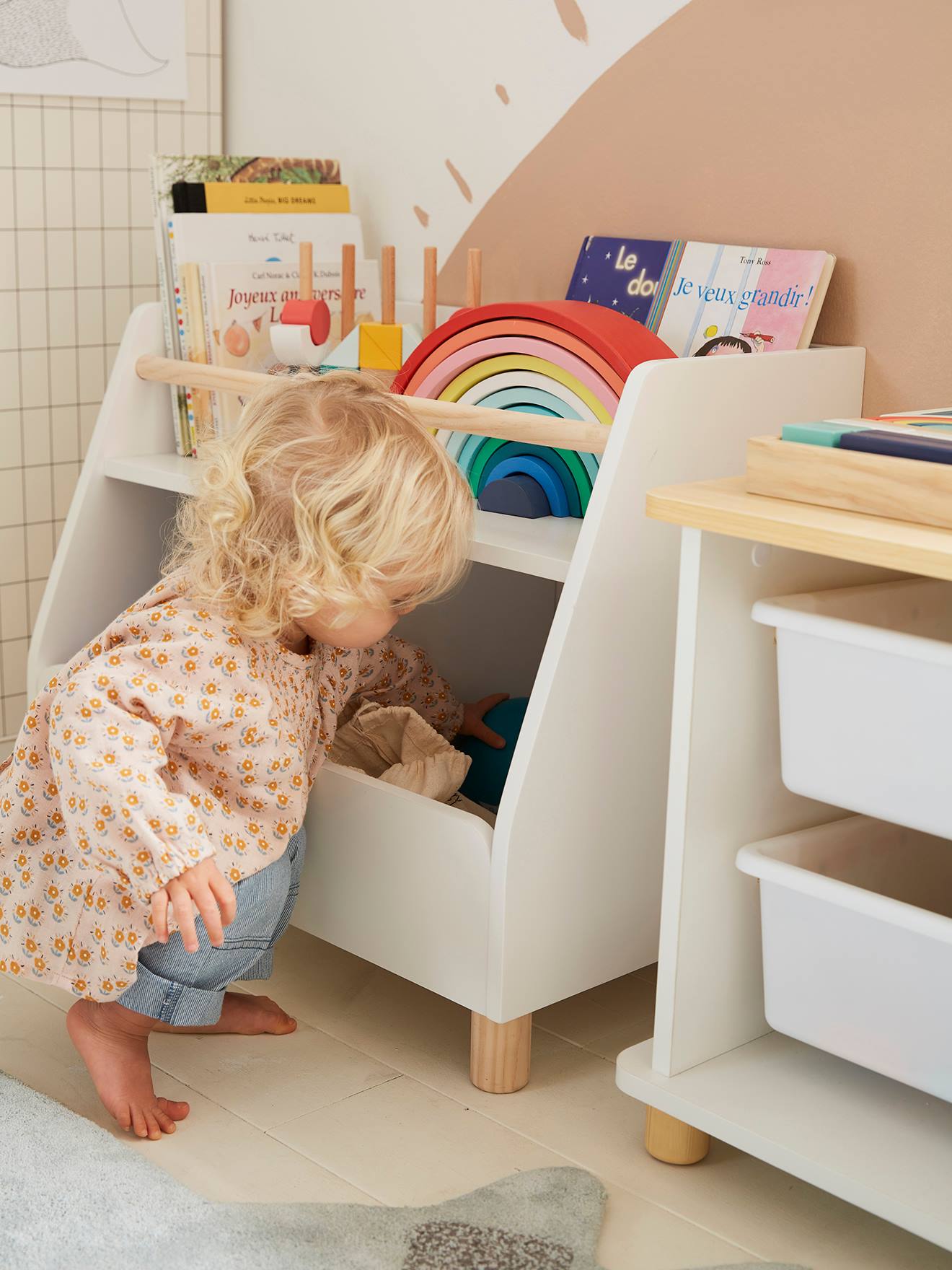 Bücherregal für Kinder - Kommode, Sideboard für Kinderzimmer - vertbaudet